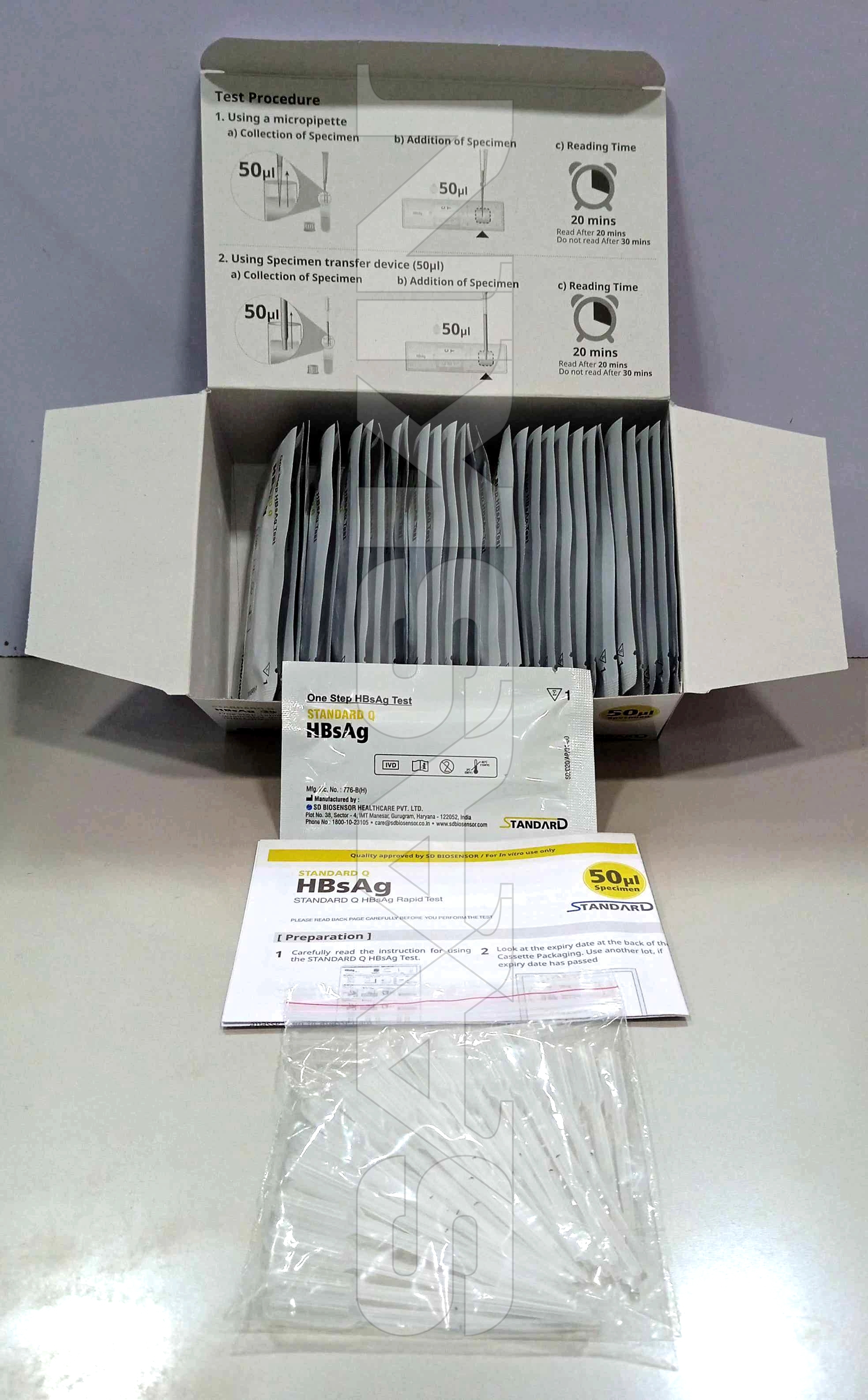 Sd Biosensor Standard Q Hbsag at Best Price in Chennai | Saaskin ...