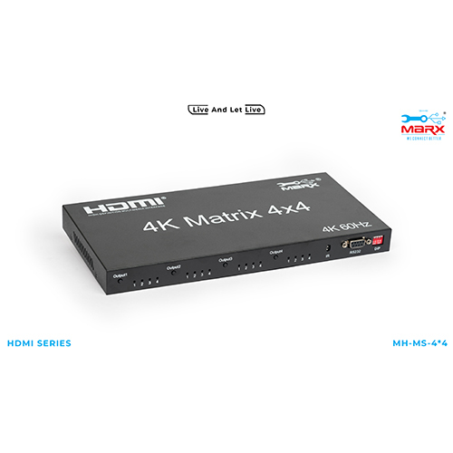Marx Hdmi Matrix Switch 4-4 - Material: Metal at Best Price in Chennai ...