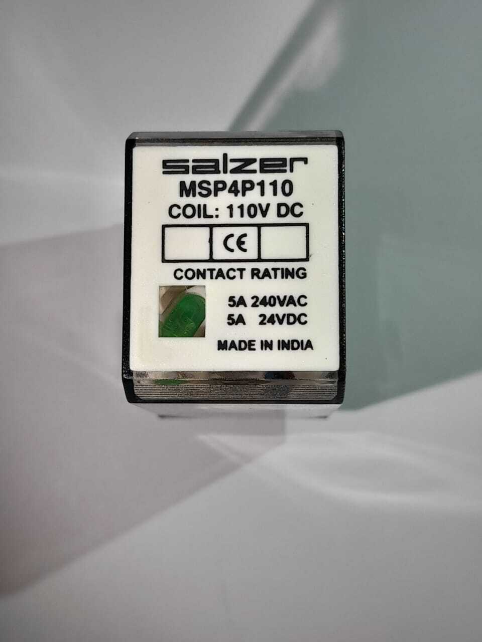 Salzer Glass Relay 4pole 110v Dc Msp4p110 at 284.38 INR in Rajkot ...