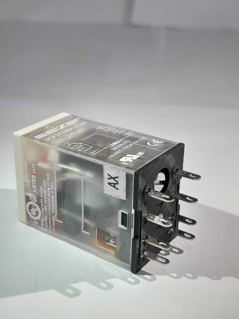 Salzer Glass Relay 2pole 240v Ac Msp2p240a12tne at 332.76 INR in Rajkot ...