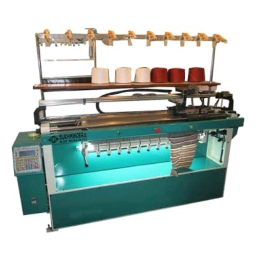 Semi Computerized Power Flat Knitting Machine Application: Industrial ...