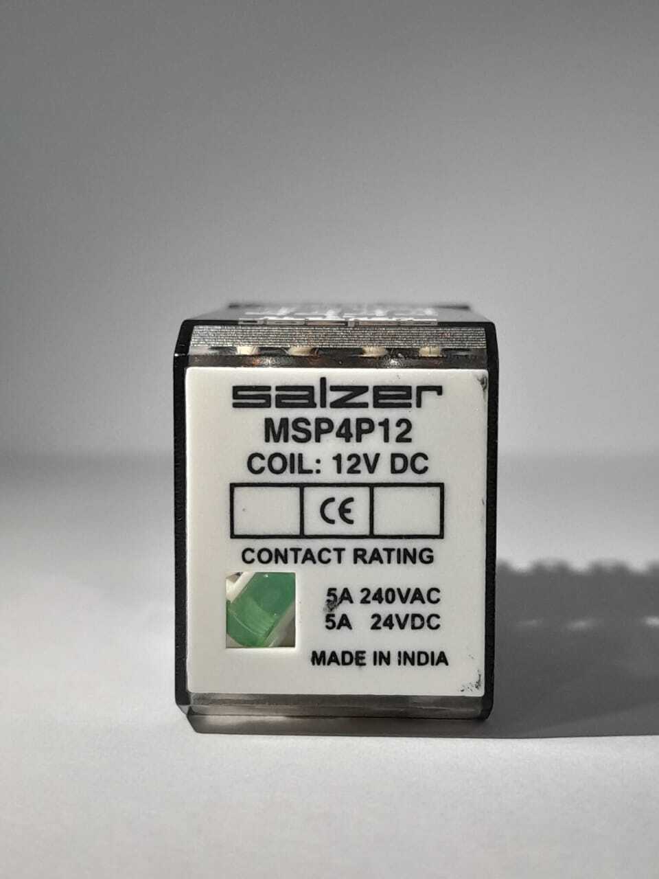 Salzer Glass Relay 4pole 12v Dc Msp2p12 at 260.78 INR in Rajkot ...