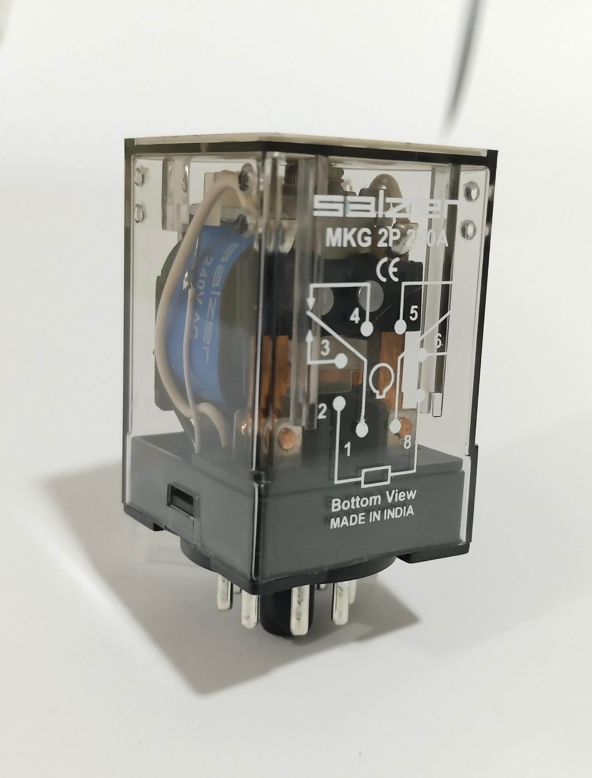 Relay Mkg2p240a 240v Ac 2p - Salzer at 383.50 INR in Rajkot | Akshar ...