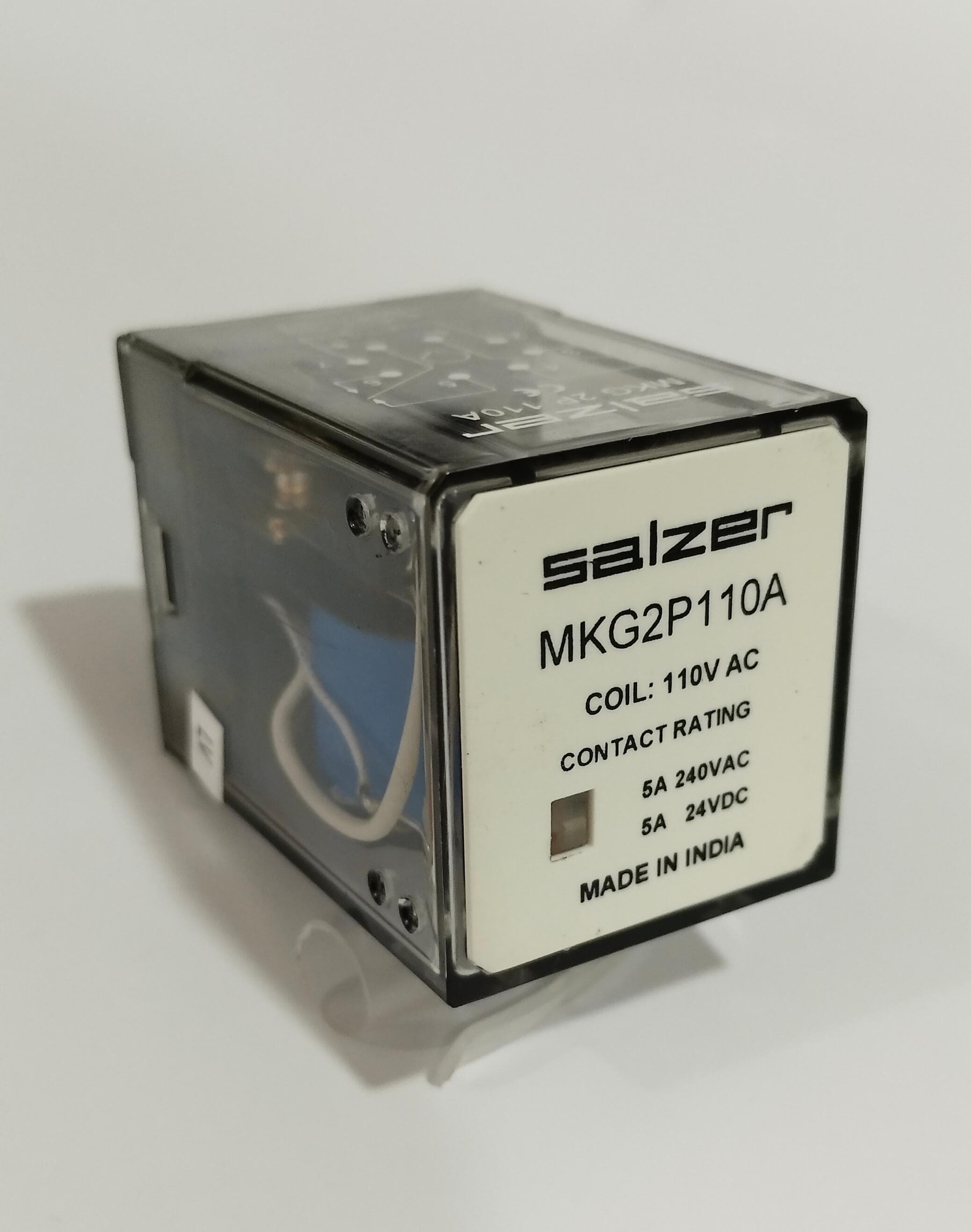 Relay Mkg2p110a 110v Ac 2 Pole - Salzer at 299.72 INR in Rajkot ...