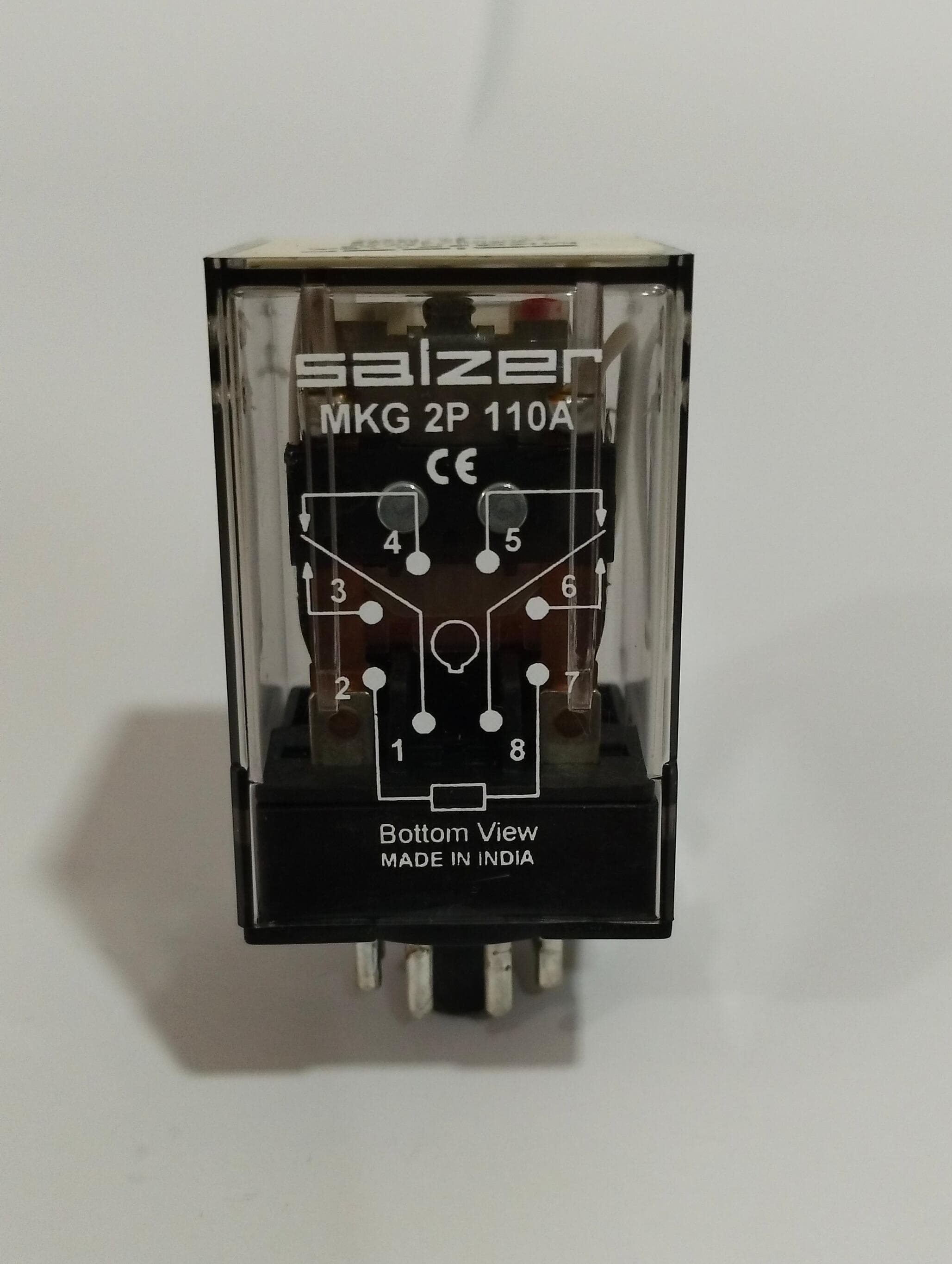 Relay Mkg2p110a 110v Ac 2 Pole - Salzer at 299.72 INR in Rajkot ...