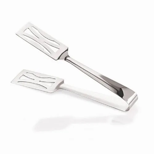 Stainless Steel Polished V Shape Tong - Stainless Steel, Silver Color ...