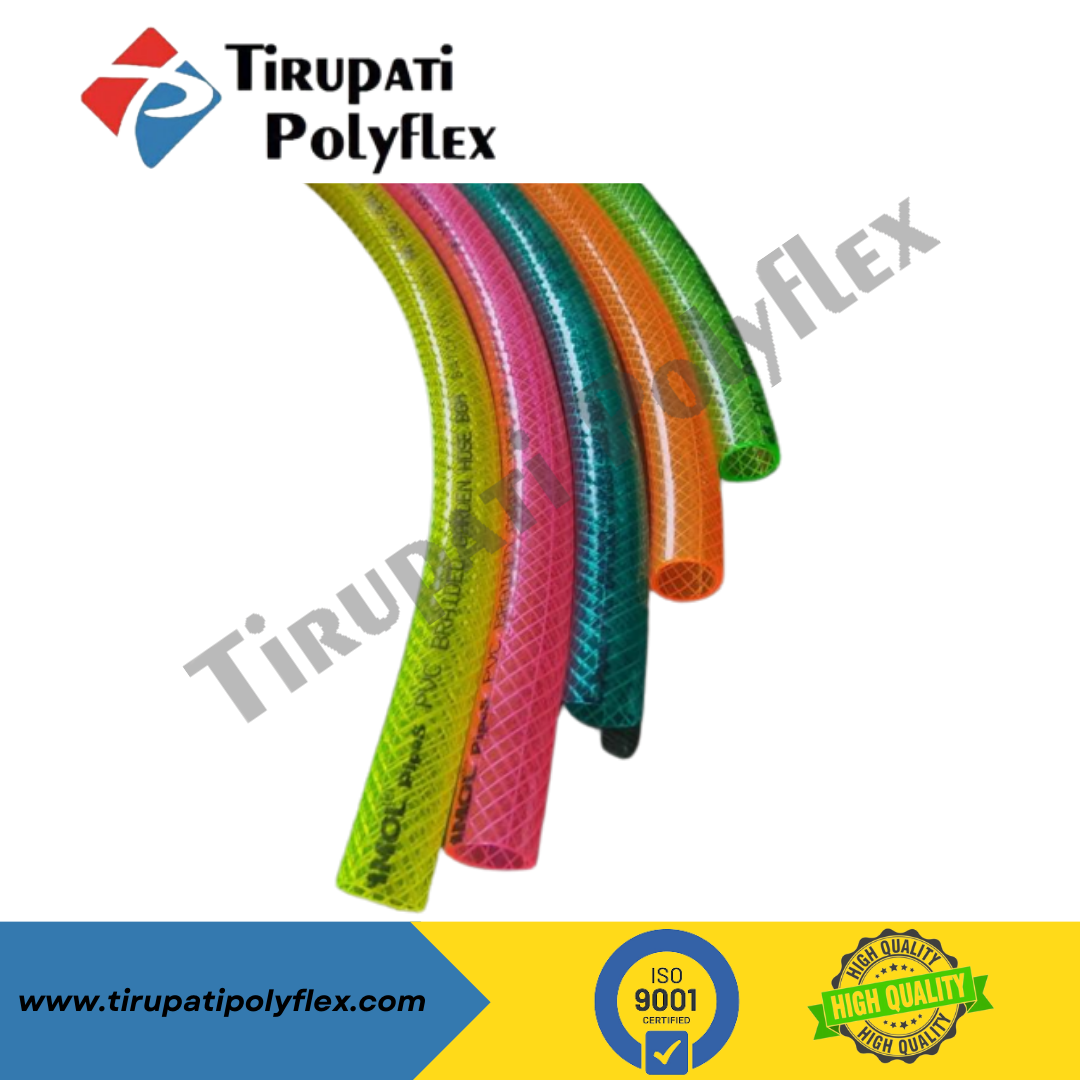 Anmol Pvc Flexible Hose - Pvc Material, Green Color, Soft Hardness ...