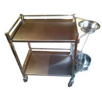 Silver Ss Dressing Trolley at Best Price in Indore | A One Hospicare