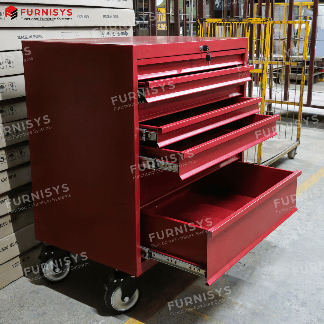 Mild Steel Tool Trolleys at 35400.00 INR in Navi Mumbai | Fabtech India