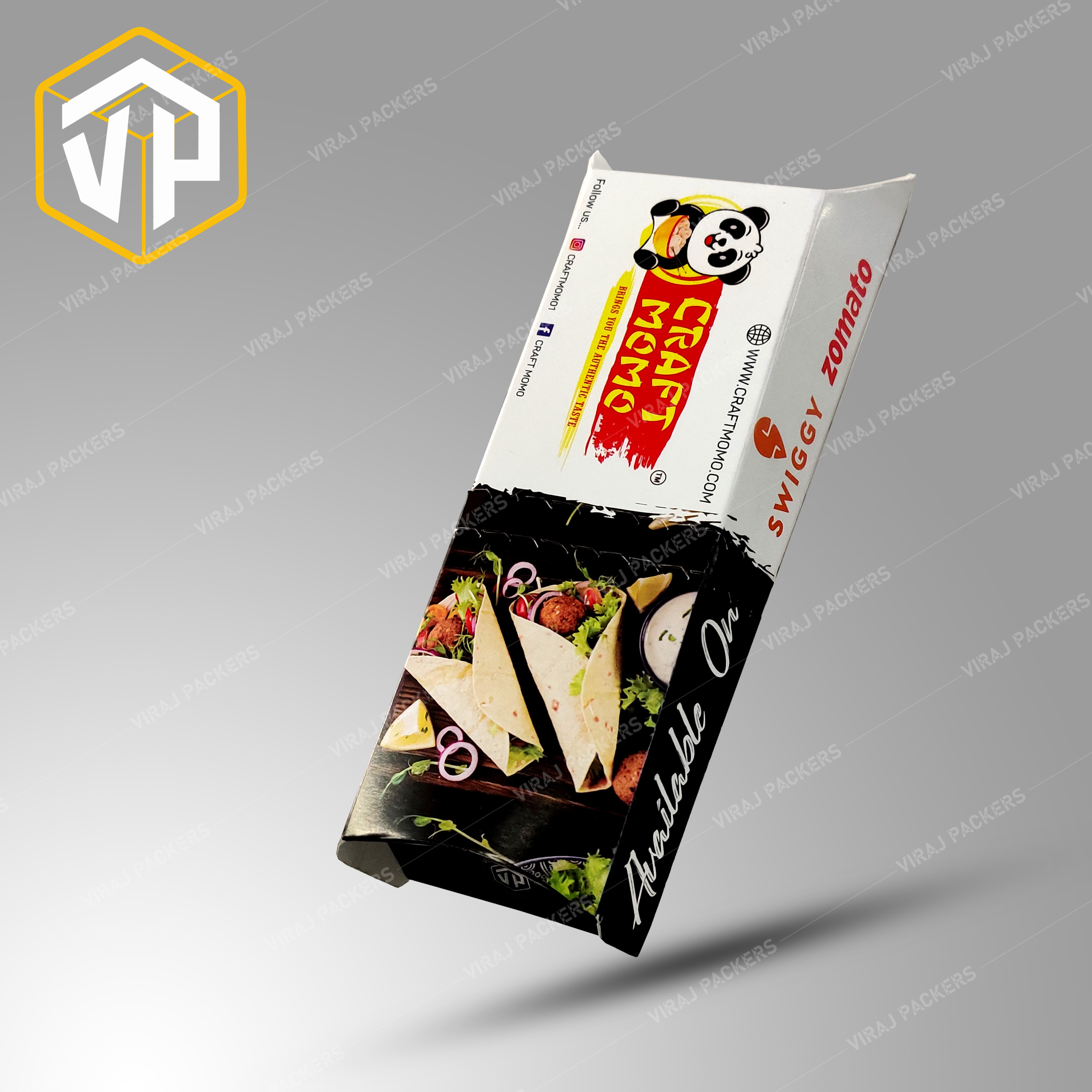 Frankie / Kathi Roll Packaging Boxes Manufacturer - Paper, Customized ...