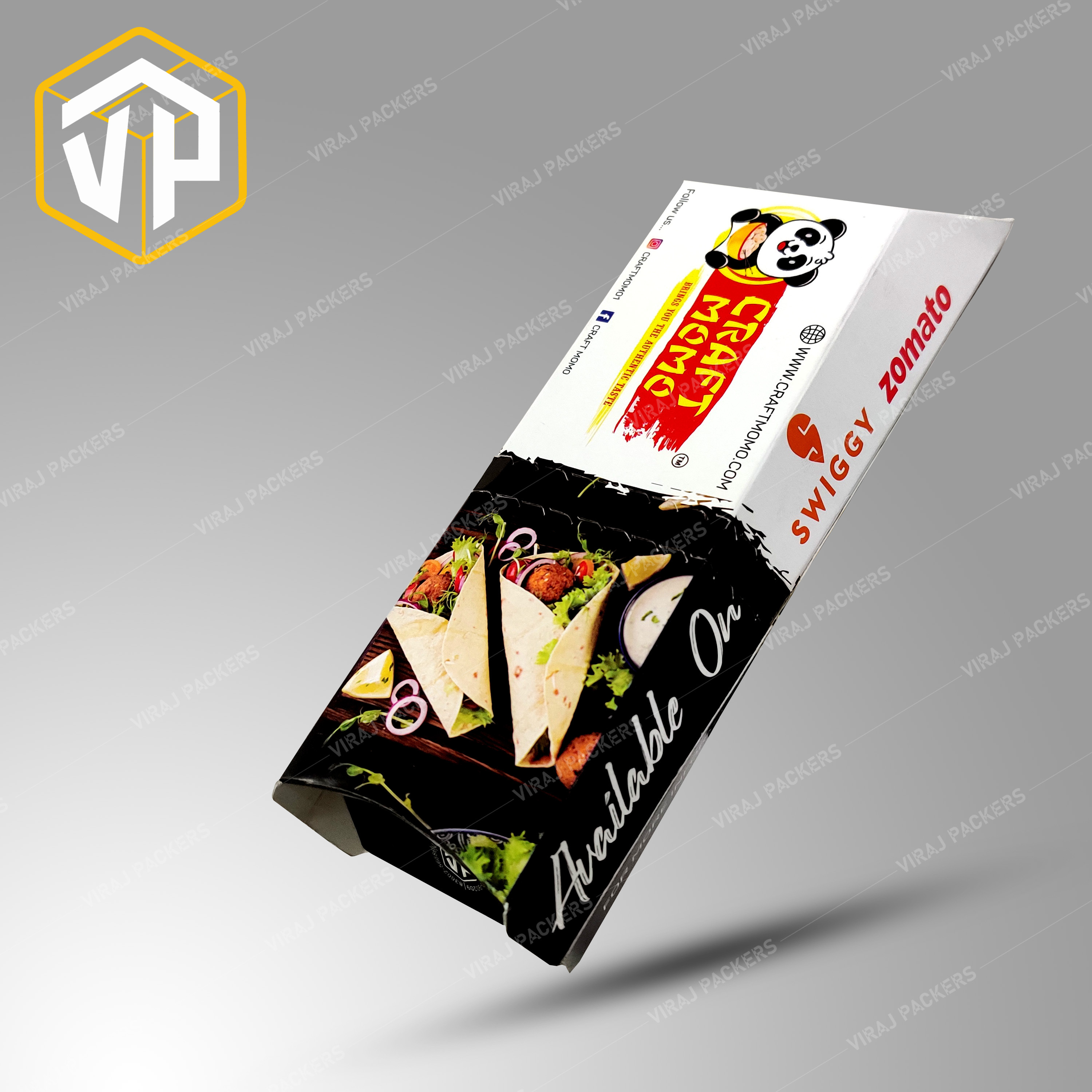 Frankie / Kathi Roll Packaging Boxes Manufacturer - Paper, Customized ...