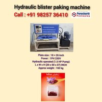 Saffron Blister Packing Machine at Best Price in Rajkot | Purusharth ...