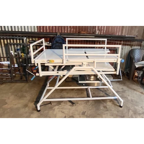 Telescopic Labour Table - Color: White Paint Coated at Best Price in ...