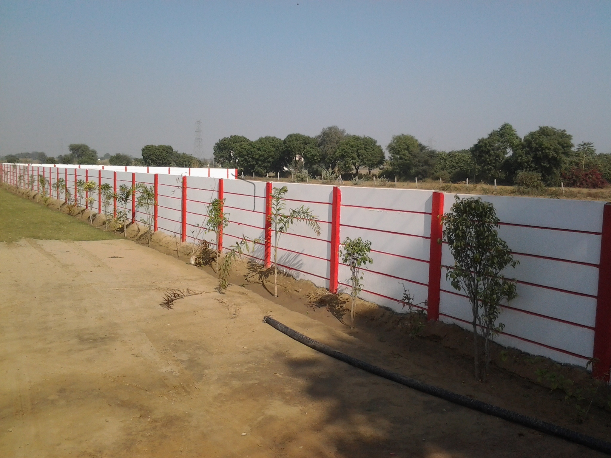 Rcc Compound Boundary Wall - Rcc Material, Smooth Surface Treatment ...