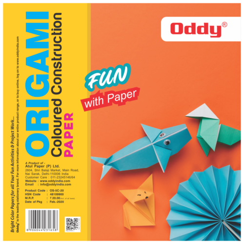 Oddy Origami Sheets - Feature: Bright Florescent Colors at Best Price ...