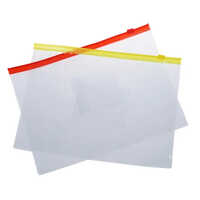 Ldpe Zipper Storage Bag For Ppe Kit - Color: Transparent at Best Price ...