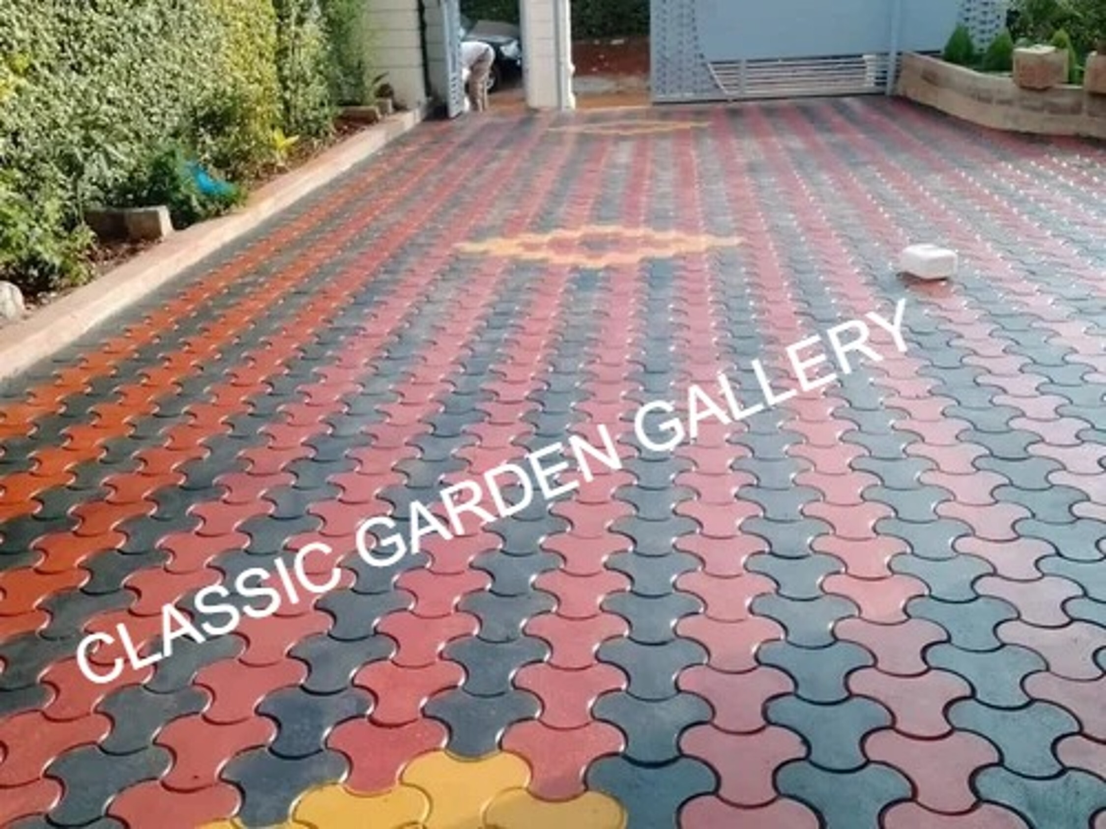 60mm Paver Blocks - Cement Material, 60 & 80mm Thickness, Colors Of ...