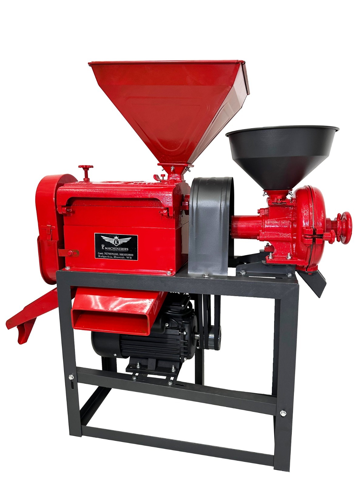 Km-6n400 Single Rice Mill With 5 Hp Motor at 41500.00 INR in Howrah | K ...
