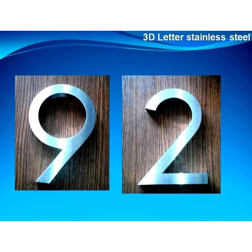 Ss 3d Letters - Color: Different Available at Best Price in Kolkata ...