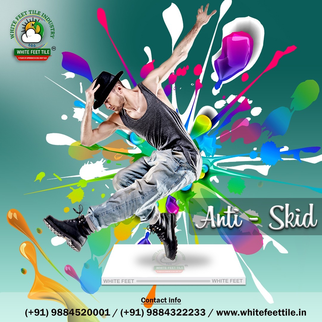 White Feet - Cool Roof Tiles - Heat Reflective Tiles at 25.00 INR at ...