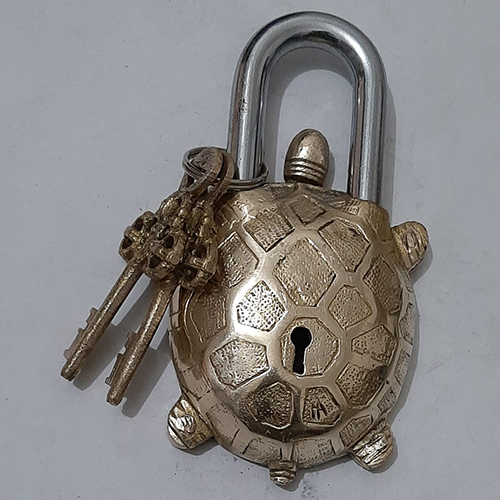 Brass Turtle Lock - Color: Golden at Best Price in Aligarh | Kunal ...