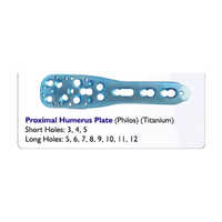 Proximal Humerus Plate (philos) - Color: Transparent at Best Price in ...