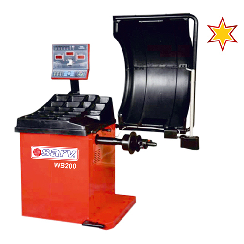 Wb200 Automac Wheel Balancing Machine - Power Source: Electric at Best ...