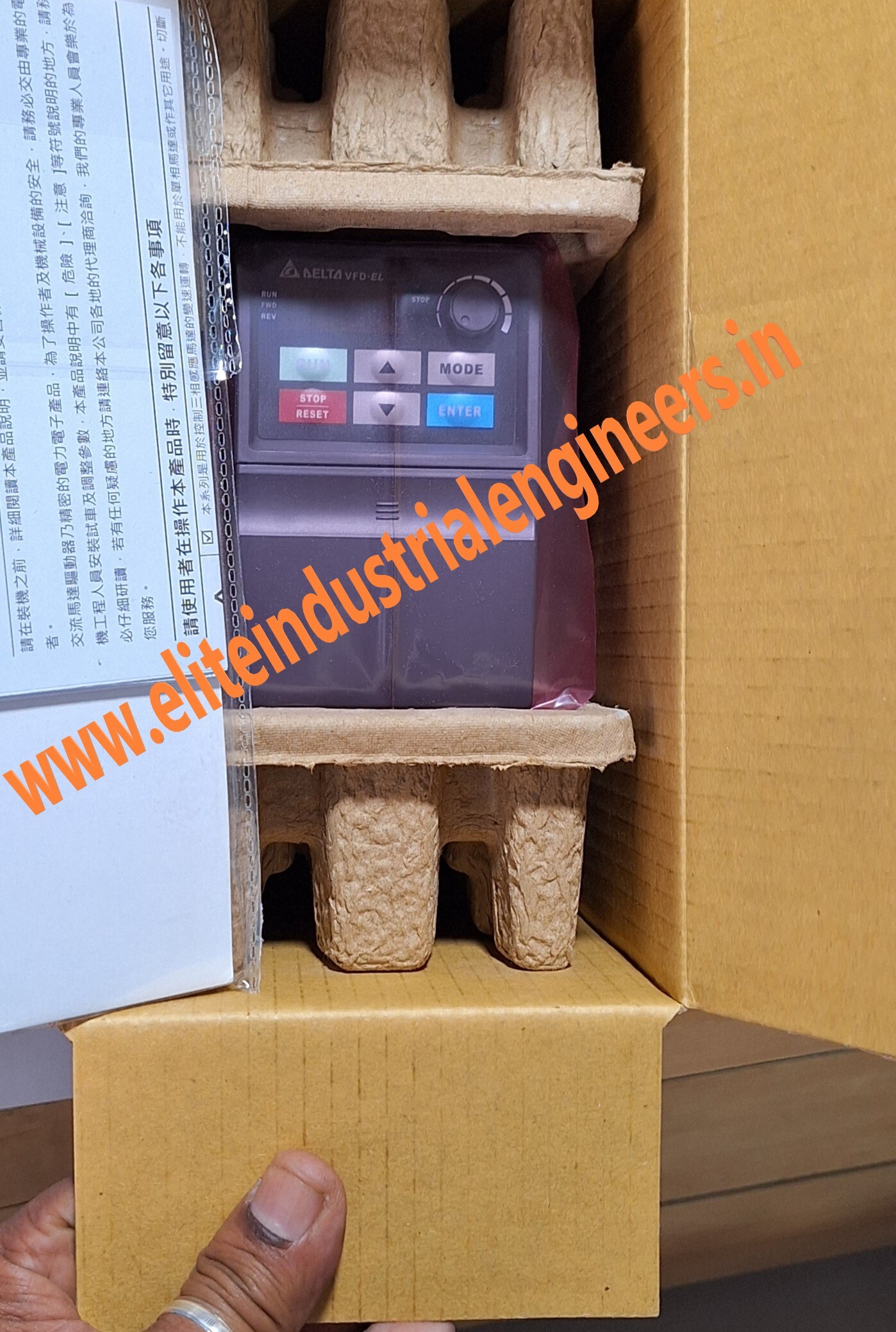 Delta Ac Drive Vfd El 2hp 3phase at 10795.00 INR in Panipat | Elite ...