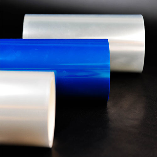 Self-adhesive Pet Film With Silicone Coated Clear Pet Plastic Film ...