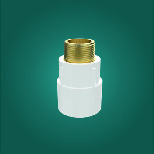 Upvc And Brass Reducer Male Thread Adapter - White, Various Sizes And ...