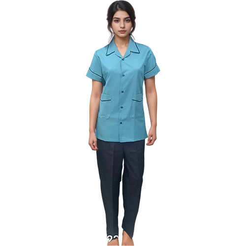 Hospital Nurse Dress - Color: Blue at Best Price in Pune | J R Garments
