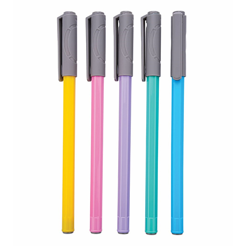 Plastic Ball Pen - Polypropylene, 0.70mm Tip Size | Variety Of Colors ...