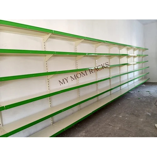 Wall Mounted Pharmacy Racks - Color: White And Green at Best Price in ...