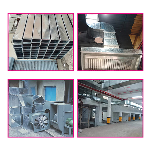 Industrial Air Duct System - Color: Silver at Best Price in Mumbai | Sun Light Engineering Works