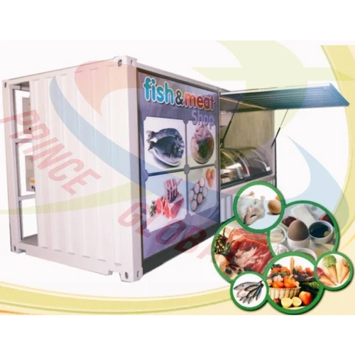 Mobile Meat And Fish Shop With Cold Rooms - Climate Type: Cool at Best ...