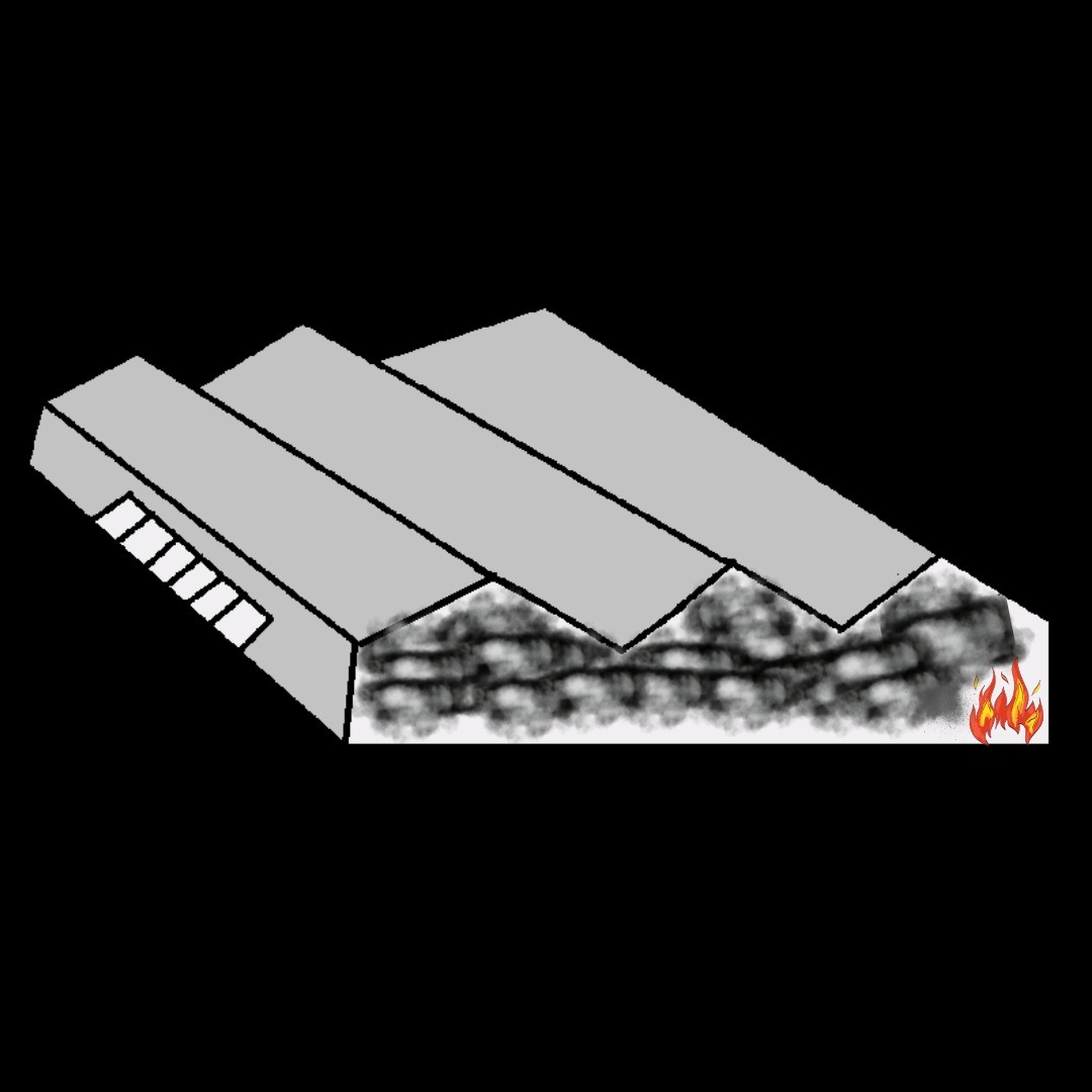 Low Profile Gravent Roof Ventilator - Aluminum, 2500mm Width X 600mm ...