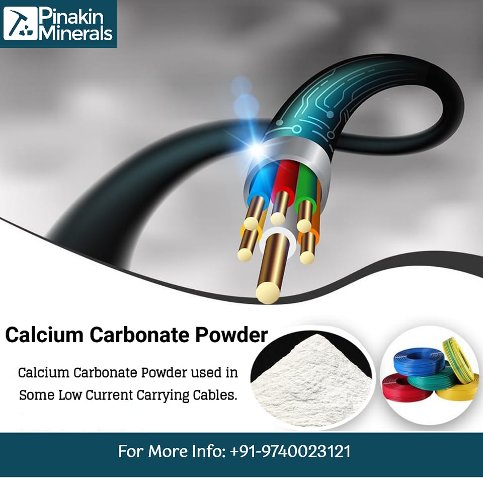 Calcite Carbonate Powder For Cable Compound - Application: Industrial ...