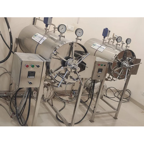 Stainless Steel Horizontal Autoclave - Capacity: 250 Ltr/hr at Best ...