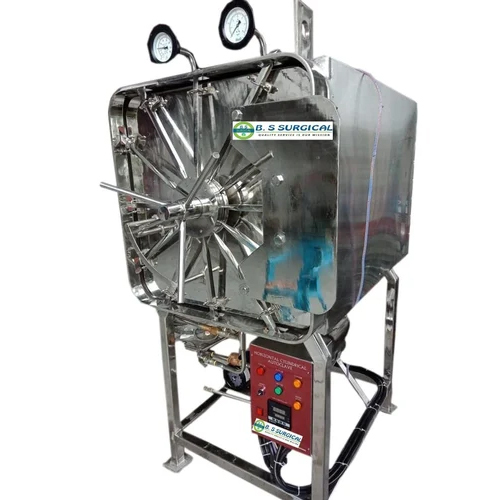 Stainless Steel Horizontal Autoclave - Capacity: 250 Ltr/hr at Best ...