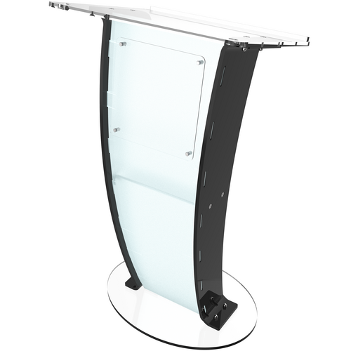 Classic Concepts Ccp055 Acrylic Podium Frosted Look Front Panel With ...