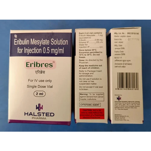 Eribulin Mesylate Solution For Injection - Shelf Life: 24-36 Months at ...