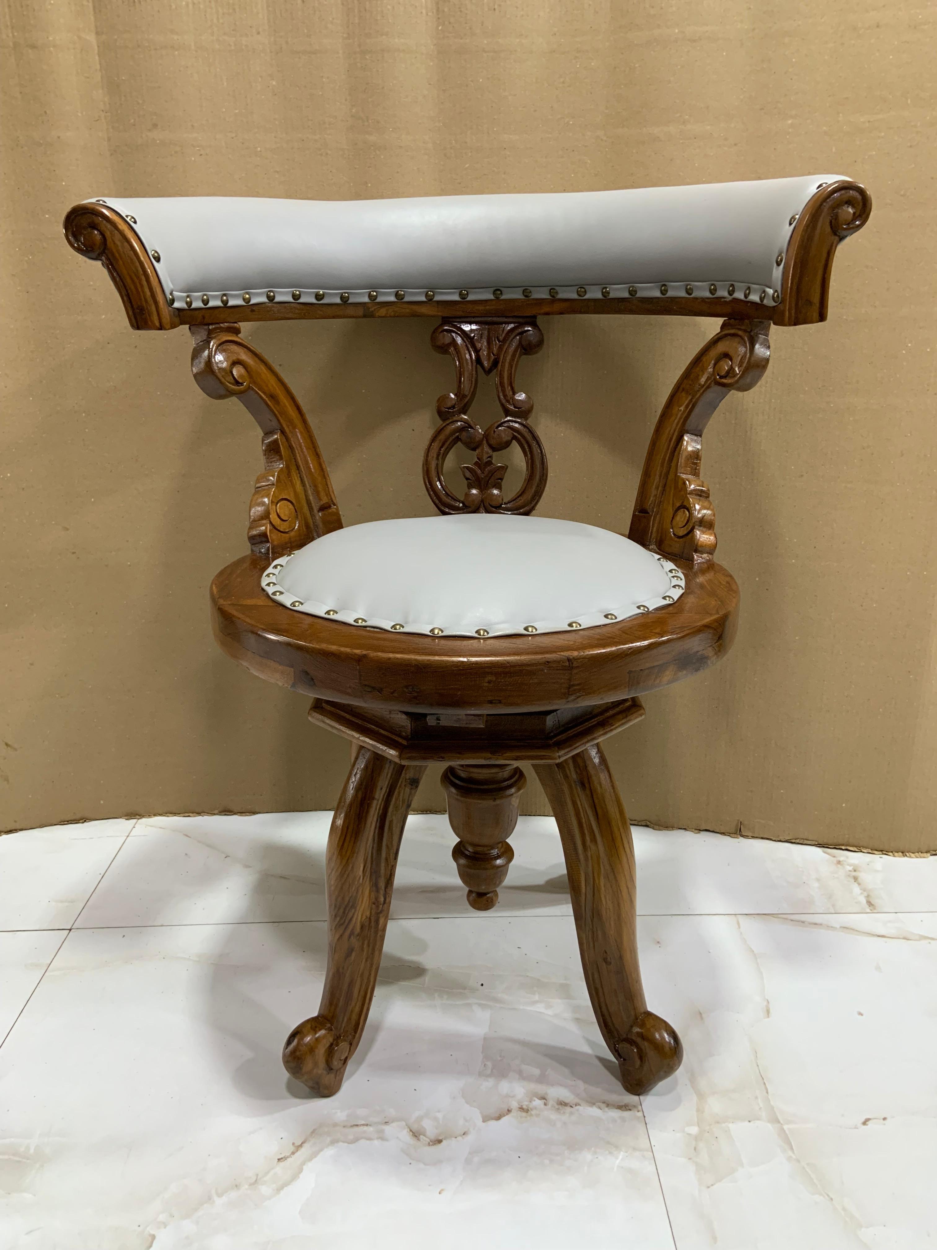 Antique Revolving Chair at 14000.00 INR in Mumbai, Maharashtra | Haji ...