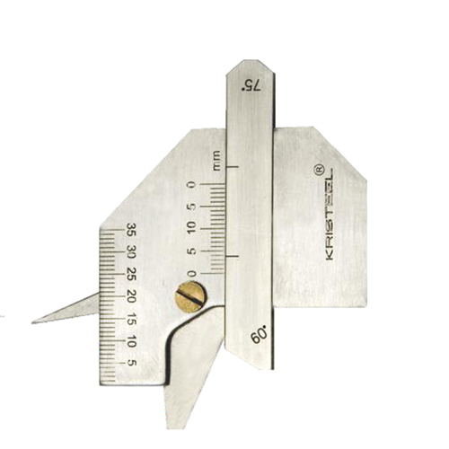 Weld Fillet Gauge - Stainless Steel, Standard Size, Silver Finish ...