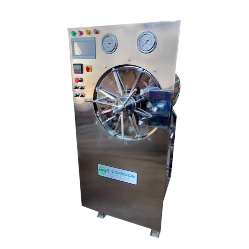 Fully Automatic Horizontal Autoclave - Material: Stainless Steel at ...