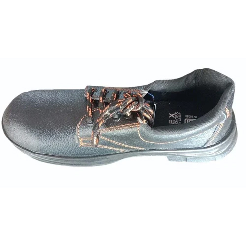 Leather Black Safety Shoes at 900.00 INR in Pune | Sahil Enterprises