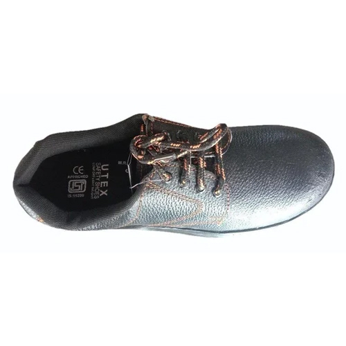 Leather Black Safety Shoes - Color: Different Available at Best Price ...