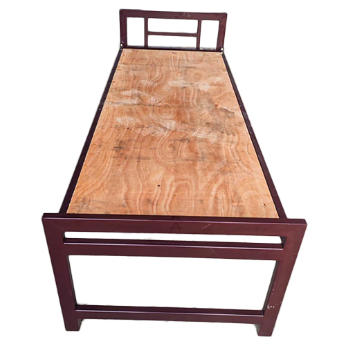 Iron Plywood Single Cot - Assembly: No Assembly Required at Best Price ...