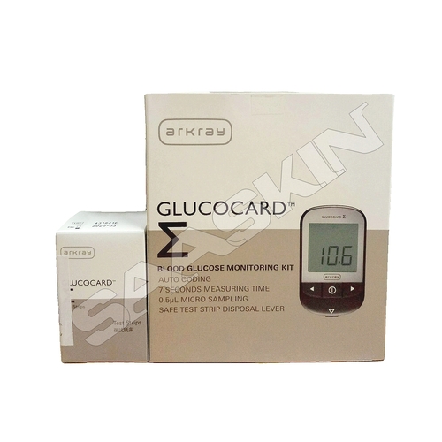 Arkray Blood Glucose Test Meter Glucocard Sigma Gt-1070 at Best Price ...