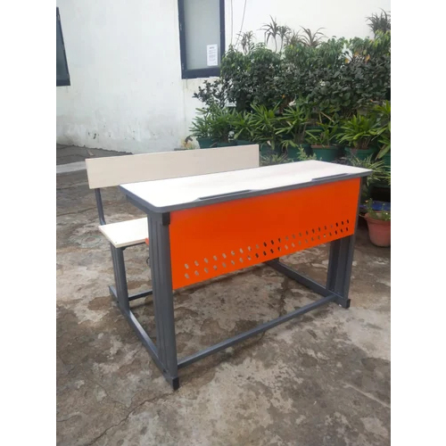 Pvc Injection Moulded Top Dual Desk - Application: School at Best Price ...