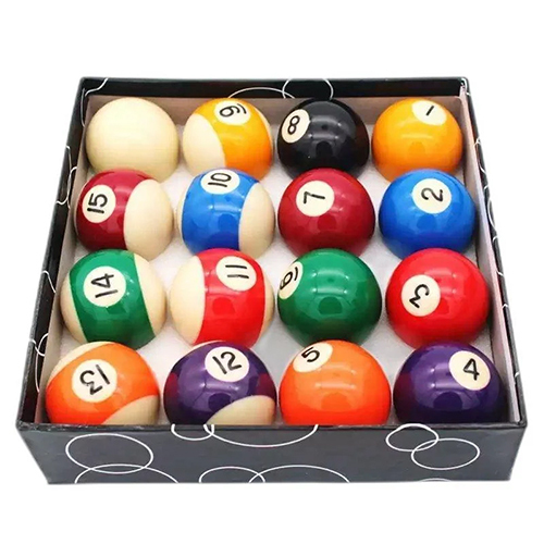 57 Mm Chinese Pool Ball - Dimension (l*w*h): Different Size Millimeter ...